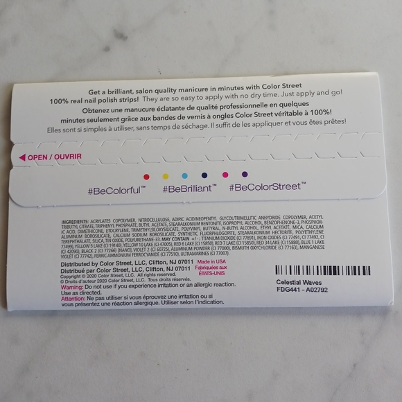 Color Street | Makeup | Color Street Celestial Waves | Poshmark